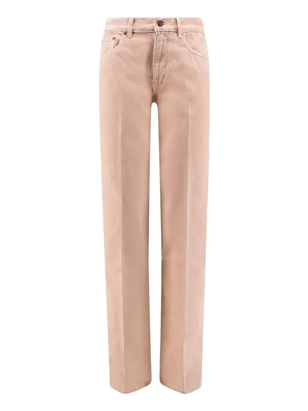 Chloé Organic Cotton Straight Leg - Pink