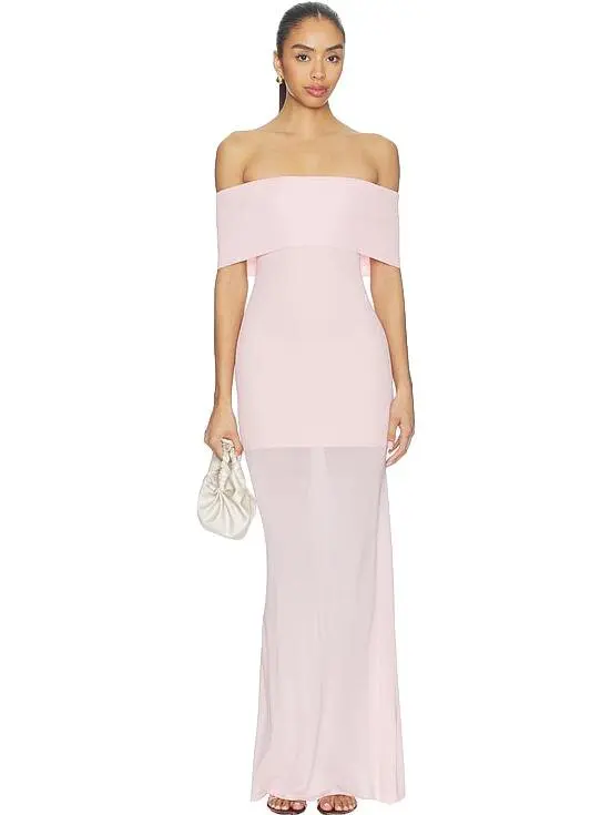 LOVERS AND FRIENDS Christi Maxi Dress - Light Pink