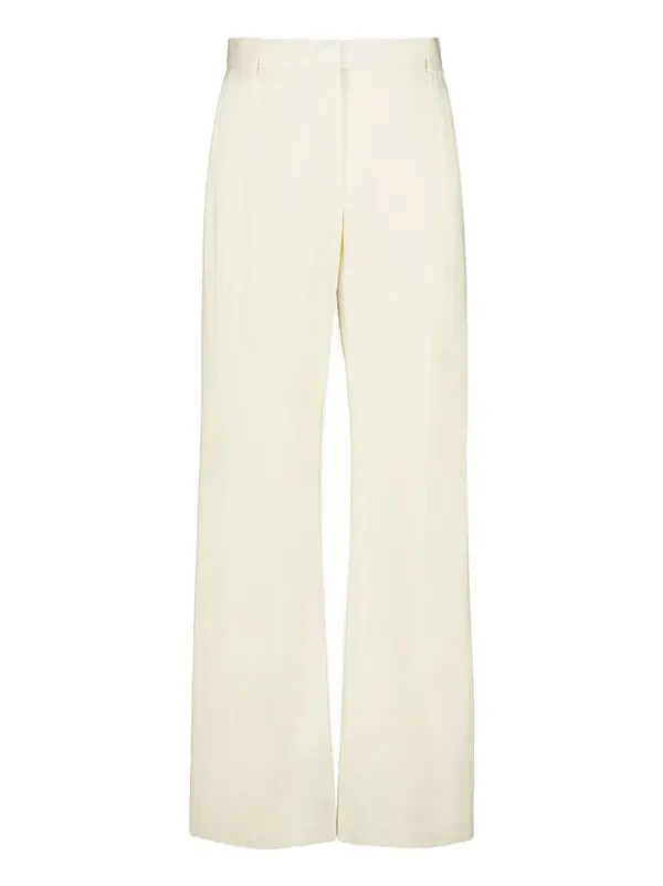 Stella McCartney Vanilla Straight Trousers - Cream