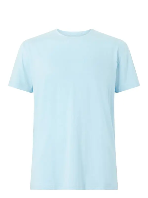 Derek Rose Stretch-jersey T-shirt - Blue