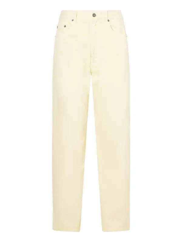 Phoebe Philo High-rise Straight-leg Jeans - Light Blue