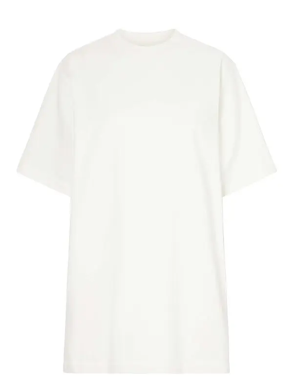 Phoebe Philo Oversized Cotton-jersey T-shirt - White