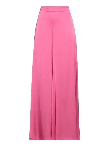 Pinko Wide-leg Satin Pants - Magenta