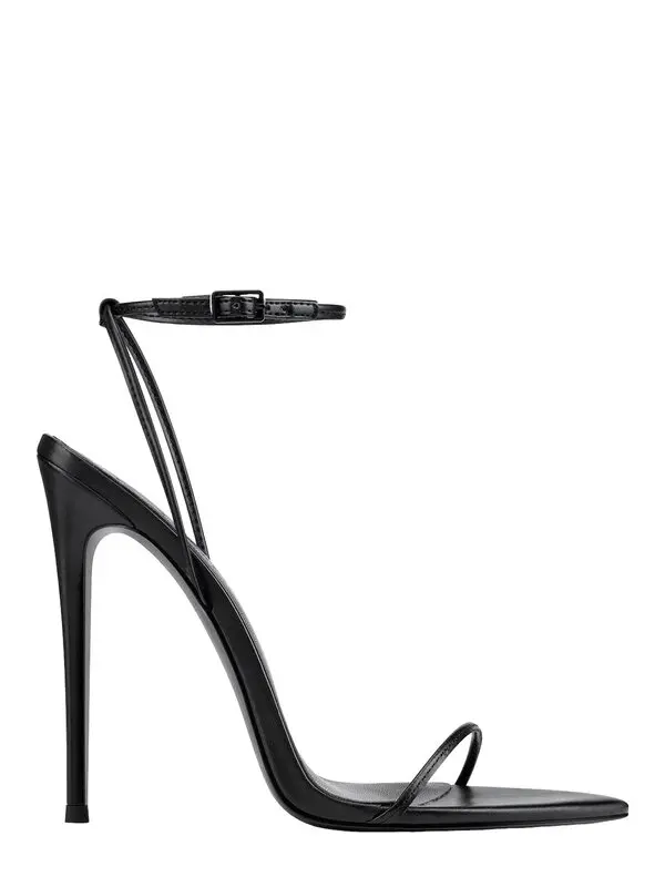 FEMME Andx Stiletto Sandal - Black