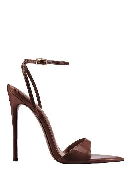 FEMME Gg Heel Sandal - Brown