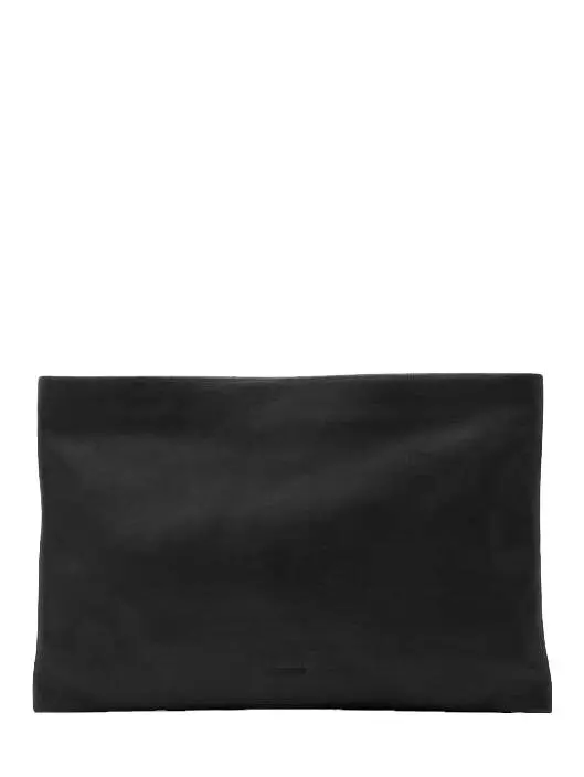 ALLSAINTS Bettina Leather Clutch - Black