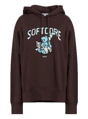 MSGM Cotton Terry Sweatshirt - Brown