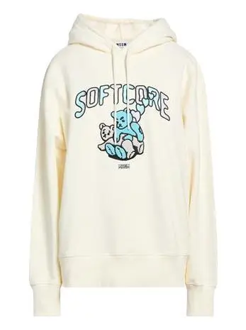 MSGM Cotton Terry Sweatshirt - White
