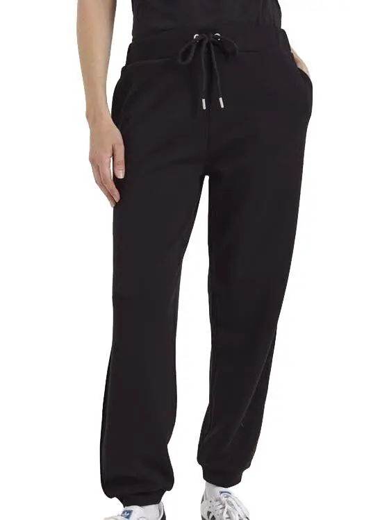 BRODIE CASHMERE Piping Detail Cuffed Jogger - Black