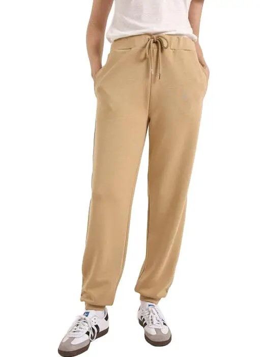 BRODIE CASHMERE Piping Detail Cuffed Jogger - Nomad