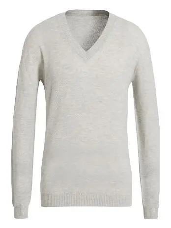 Majestic Filatures Light Cashmere Sweater - Light Grey