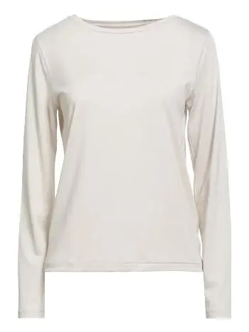 Majestic Filatures T-shirt In Light Lyocell And Organic Cotton Jersey - Grey