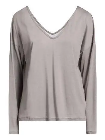 Majestic Filatures Lyocell And Silk T-shirt - Grey