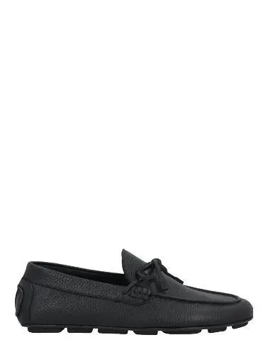 Valentino Garavani Leather Loafers - Black