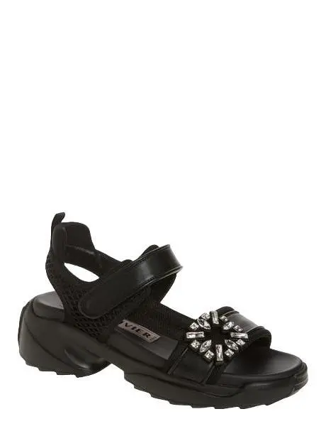 ROGER VIVIER Viv' On The Run Sandal - Nero