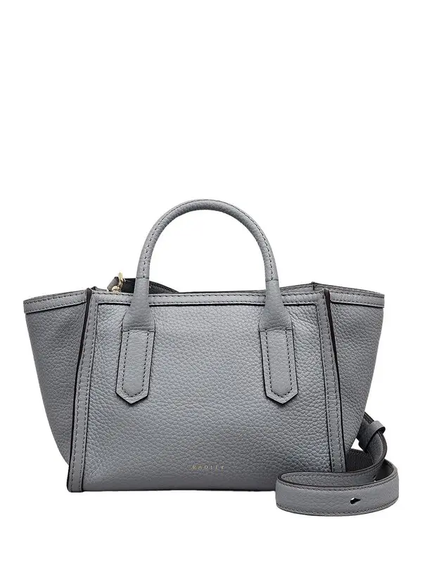 RADLEY The Amelie Ziptop Satchel Bag - Steel