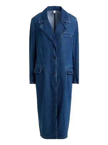 Liu Jo Denim Trench Coat - Blue