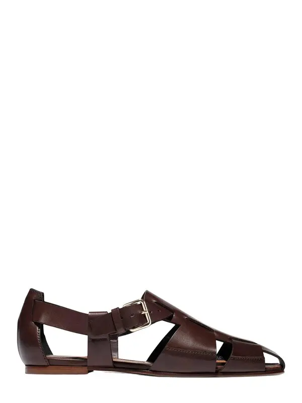 EMME PARSONS Ernest Sandal - Espresso Calfskin