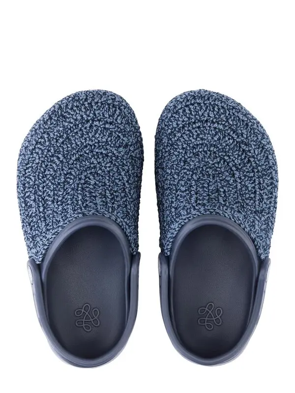 THE SAK Crocheted Clogs With Ankle Strap - Marina Static