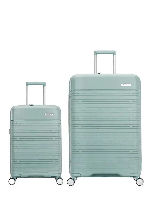 SAMSONITE Elevation Plus Global Carry-on And Large Spinner 2-piece Set - Cypress Green