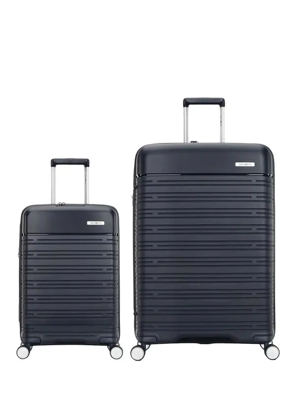 SAMSONITE Elevation Plus Global Carry-on And Large Spinner 2-piece Set - Midnight Blue