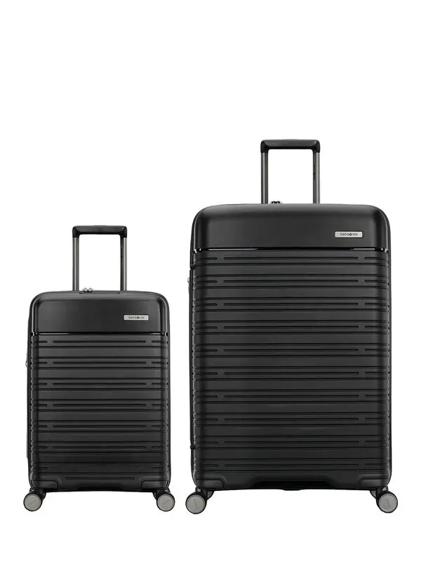 SAMSONITE Elevation Plus Global Carry-on And Large Spinner 2-piece Set - Triple Black