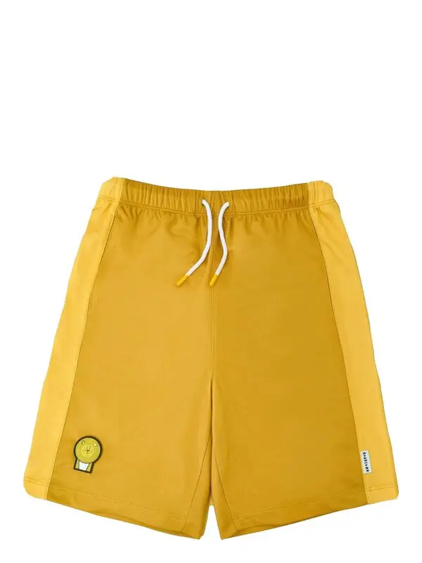 ROARSOME Relaxed Fit Mesh Shorts - Yellow