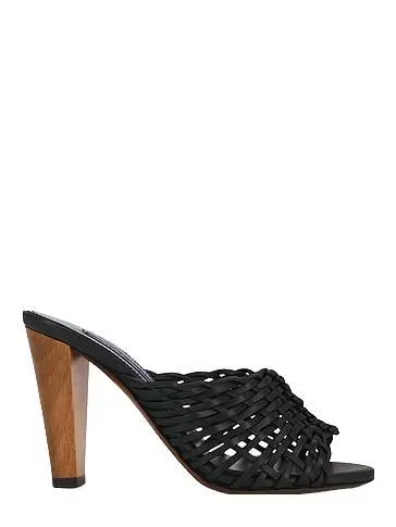 Ralph Lauren Adela Mule Sandal - Black