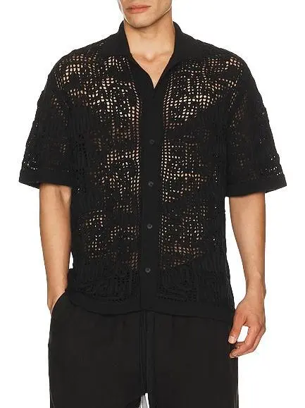 Cult Gaia Bohol Shirt - Black
