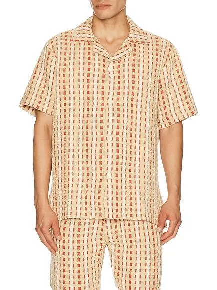 Oas Lano Cuba Shirt - Red