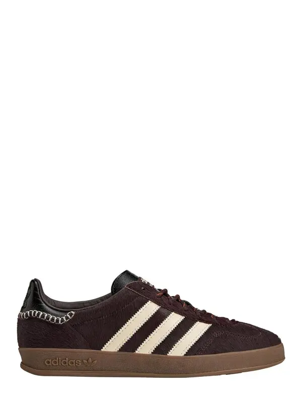 WALES BONNER X ADIDAS Gazelle Pony Hair Sneakers - Brown
