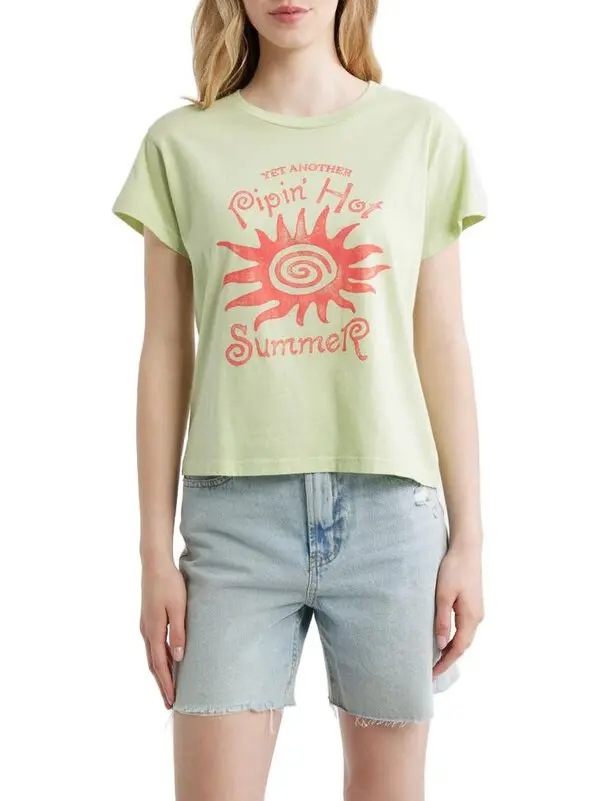 Daydreamer Graphic T-shirt - Seafoam Green