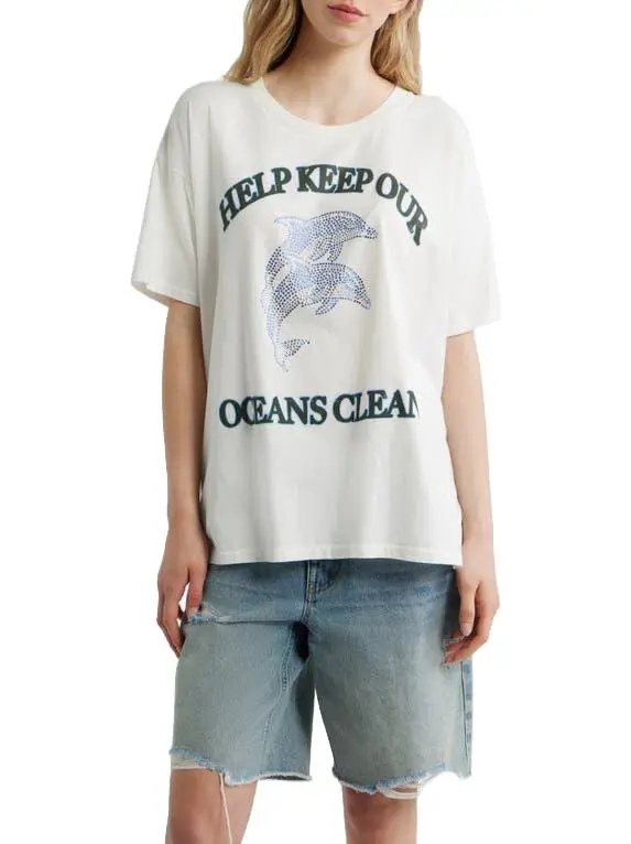 Daydreamer Graphic T-shirt - Vintage White