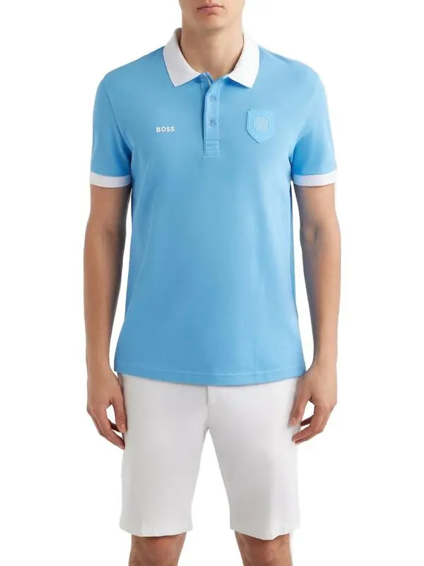 BOSS Lux Paddy Cotton Polo - Argentina