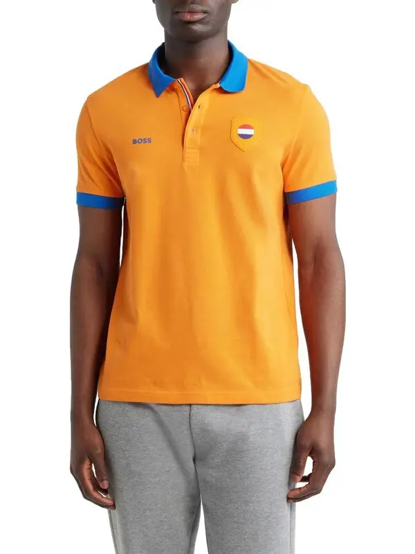 BOSS Lux Paddy Cotton Polo - Netherlands