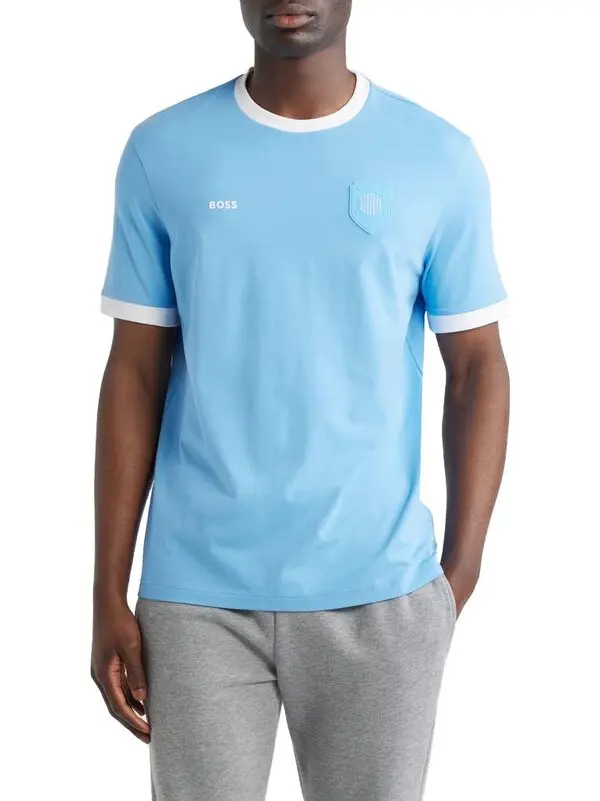 BOSS Lux Stretch Cotton Graphic T-shirt - Argentina