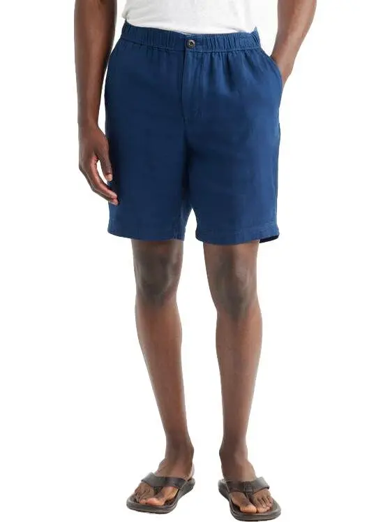 Tommy Bahama Bora Beach 9-inch Cotton Gauze Shorts - Maritime