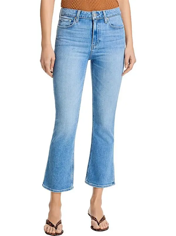 Paige Mason Crop Bootcut Jeans - Cinerama