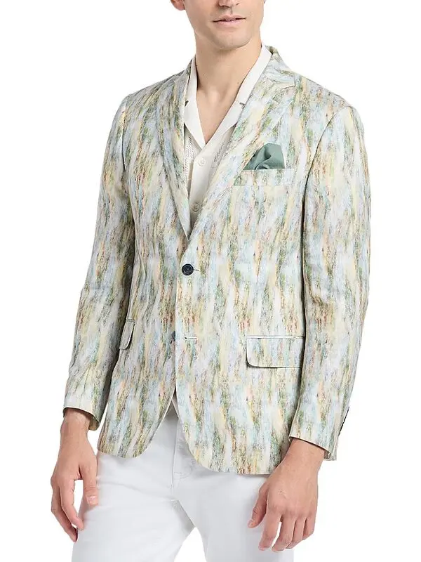 Robert Graham Barnsley Regular Fit Floral Jacquard Sport Coat - Multi