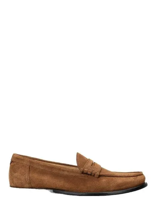 BOSS Moc Toe Penny Loafer - Brown