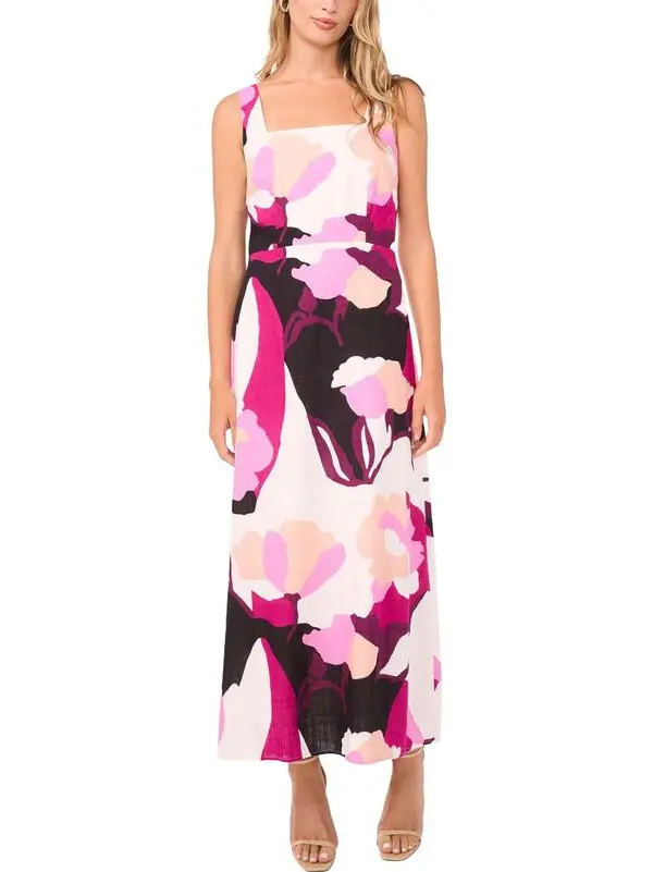 Vince Camuto Floral Maxi Dress - Wild Petunia