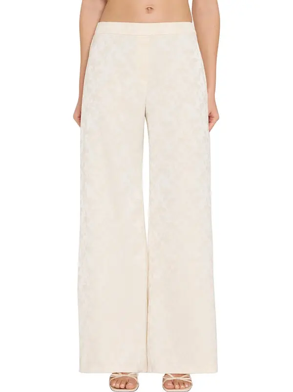 Amanda Uprichard Kordell Pants - Eggshell
