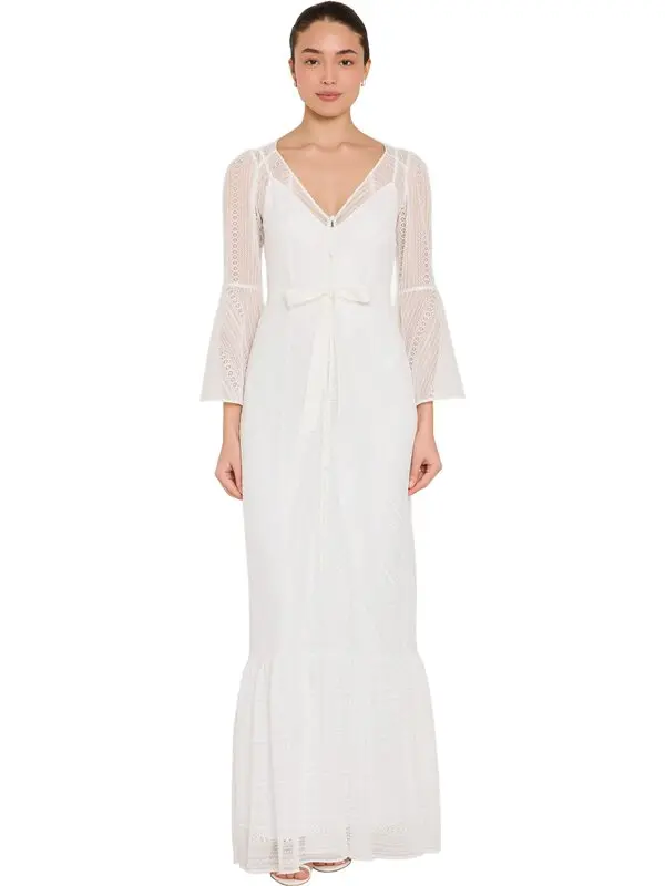 Amanda Uprichard Raina Maxi Dress - Ivory