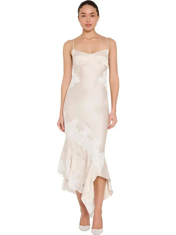 Amanda Uprichard Kaysee Dress - Mascarpone