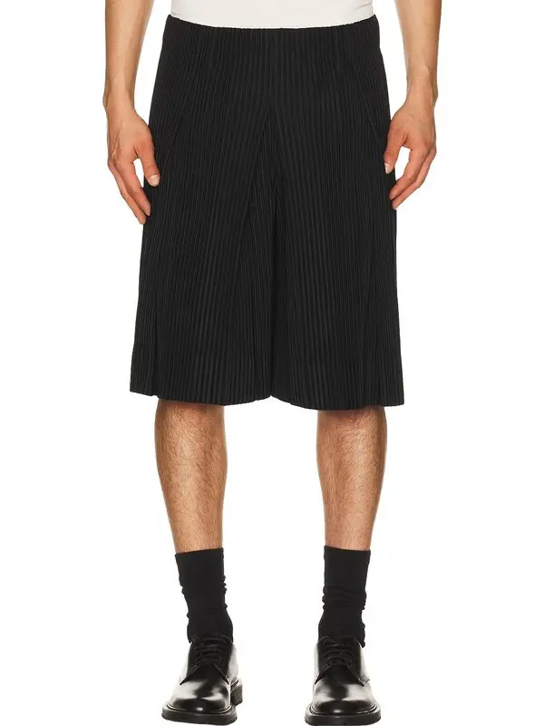 Issey Miyake Tailored Pleats Pants - Black