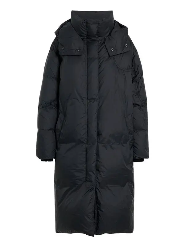 Rag & Bone Cadence Quilted Shell Down Coat - Black