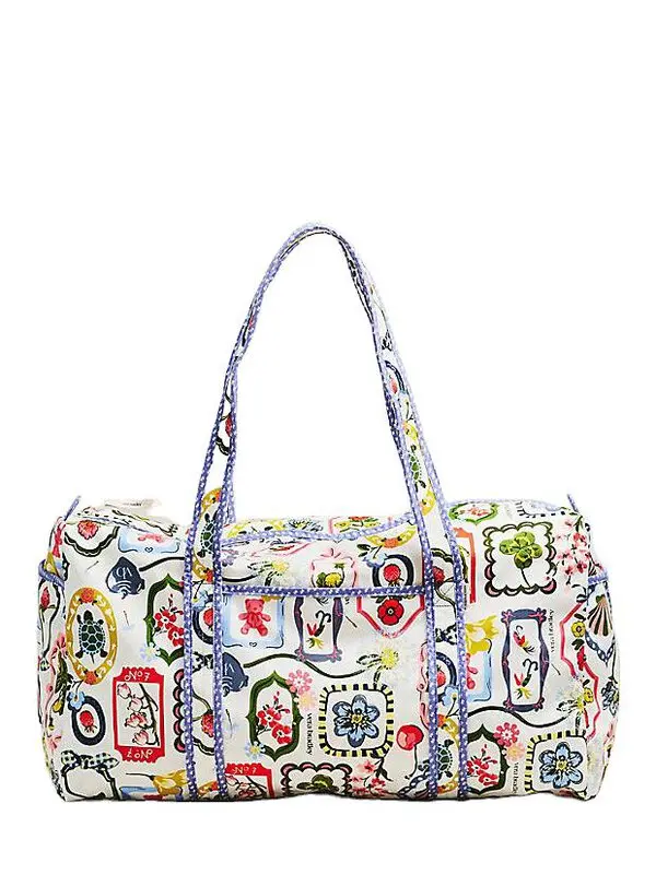 VERA BRADLEY Exclusive Large Duffle Bag - Bouquet No. 7