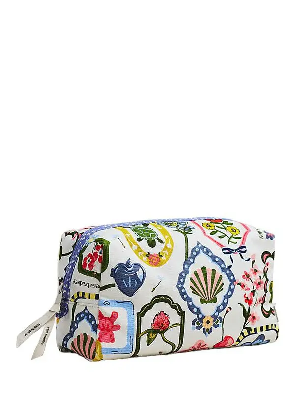 VERA BRADLEY Large Cosmetic Bag - Bouquet No. 7