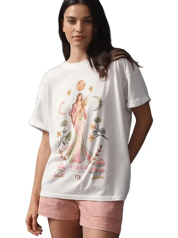 GIRL DANGEROUS Cosmic Zodiac Tee - Virgo