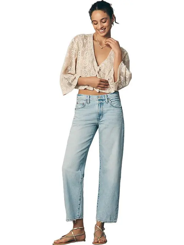 PISTOLA Lexi Mid-rise Straight Leg Jeans - Dolce Vita